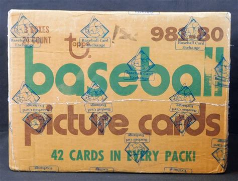 Lot Detail 1980 Topps Baseball Unopened Factory Sealed Three Box Rack