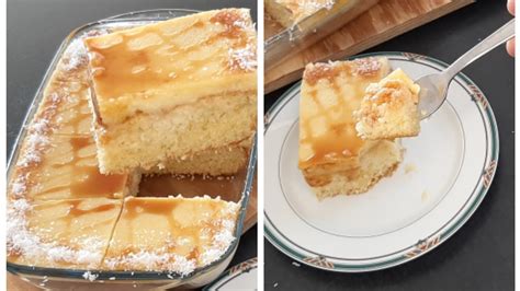 gâteau traditionnel de semoule a la façon de grand mére en 15 minutes