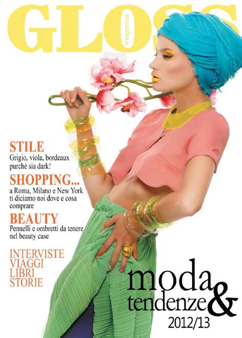 Gloss Magazine N 6 Ottobre Novembre 2012 By Gloss Magazine Issuu
