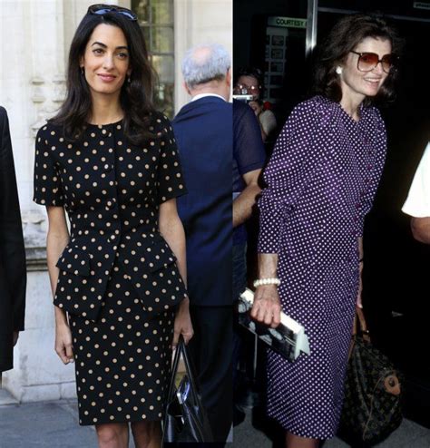Amal Clooney La Nouvelle Jackie Kennedy Robe Robe De Travail
