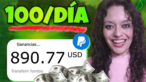 INGRESOS PASIVOS Como Ganar DINERO EXTRA En Internet En PayPal 100