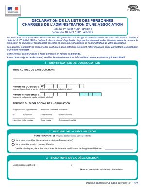 Cerfa 13971 Remplir en ligne Imprimé Fillable Vide pdfFiller