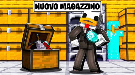IL MIO NUOVO MAGAZZINO SU MINECRAFT YouTube