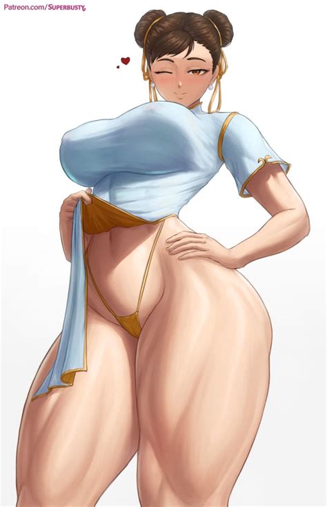 Chun Li Really Busty Street Fighter Hentai Blue