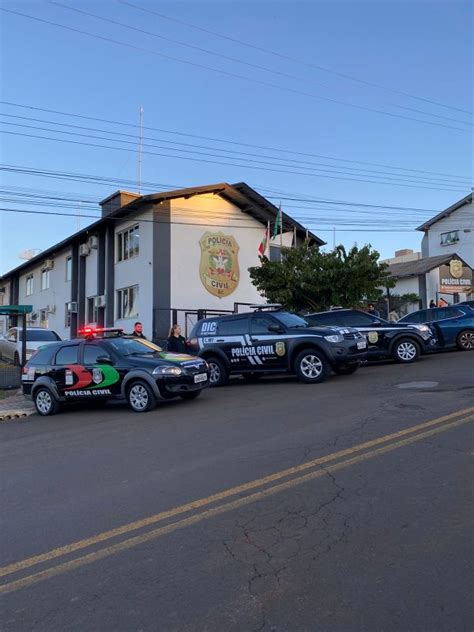 Homem vai à delegacia registrar um Boletim de Ocorrência em Xanxerê e