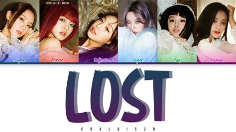 G I DLE 여자 아이들 LOST Color Coded Lyrics Eng Rom Han 가사 YouTube