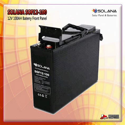 BATERAI AKI KERING BATERAI SOLANA Baterai Front Terminal 12V