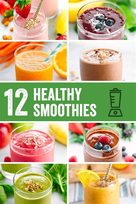 Roundup Easy Five Minute Healthy Smoothie Recipes Jessica Gavin