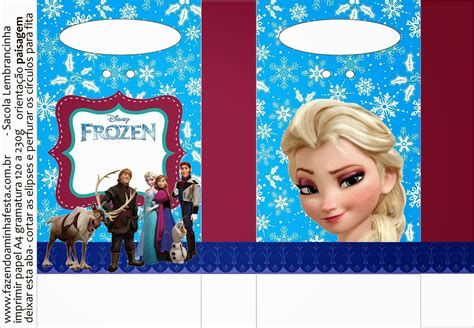 Frozen Bolsas De Papel Para Imprimir Gratis Ideas Y Material Gratis