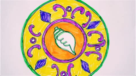 How To Draw Onam Pookalam Pookalam Atha Pookalam Easy Pookalam Design