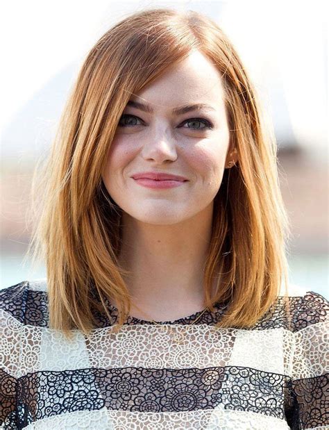Coiffure Pour Visage Rond Id Es Qui Allongent La Silhouette