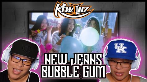 TWINS REACT TO NEW JEANS Bubble Gum Official MV HANIIIIII
