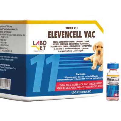 VACINA VAC ELEVENCELL V11 Labovet Produtos Veterinários