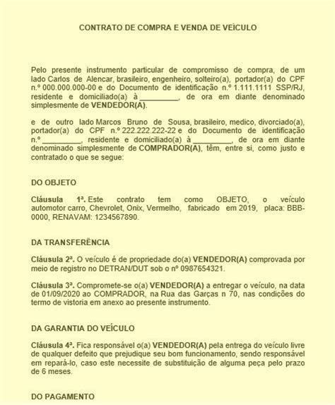 8 ERROS do Contrato de Compra e Venda de Veículo Cuidado o 7º