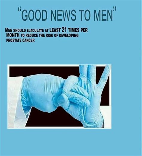 To Prevent Prostate Cancer Men Must Ejaculate 21 Times In A Month Medical Experts Nigerian