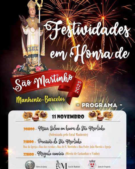 Festas De S O Martinho Em Manhente