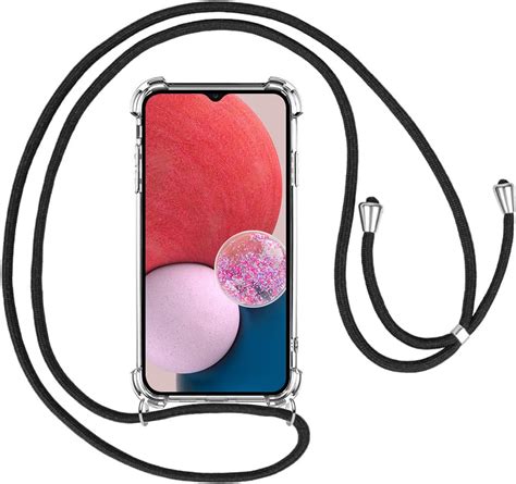 Vauki Handykette für Samsung Galaxy A13 4G hülle mit Band Handyhülle