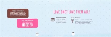 Skinny Cow Sugar Free Vanilla Ice Cream Sandwiches 6 Ct Ralphs