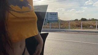 Husband Leaves His Wife Naked In The Middle Of The Street In João
