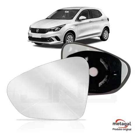 Lente Vidro Base Espelho Retrovisor Fiat Argo Cronos