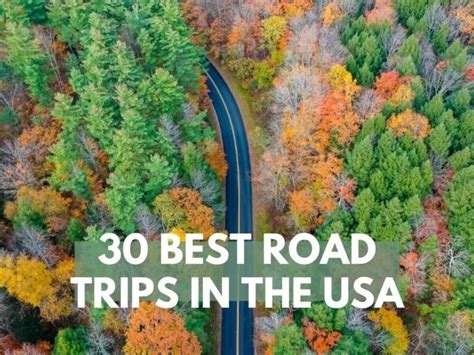Best Road Trips In Usa Most Scenic Drives In America