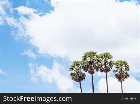 Horizontal Blue Sky Clouds Free Stock Photos Stockfreeimages