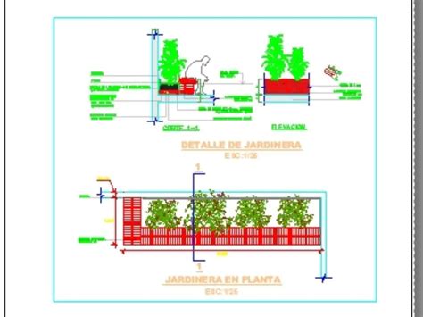 Fioriera In Mattoni In Autocad Libreria Cad