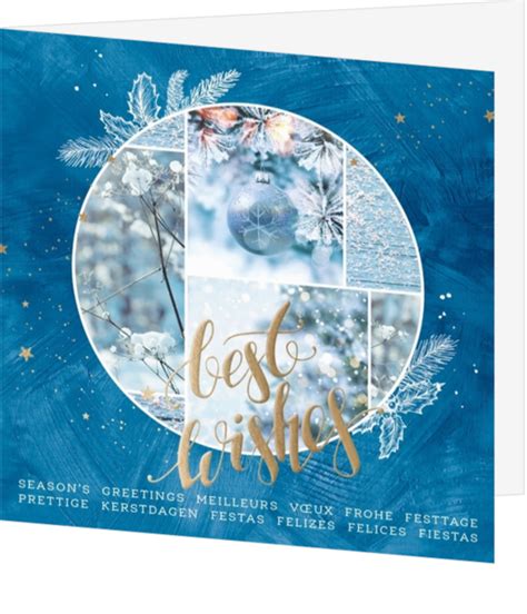 Mix Match Kerstkaart Winterse Cirkel