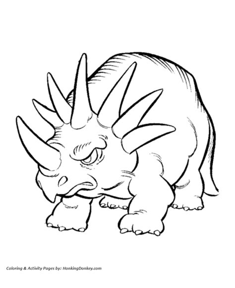 14 Triceratops Coloring Page PNG Coloring Pages 2020
