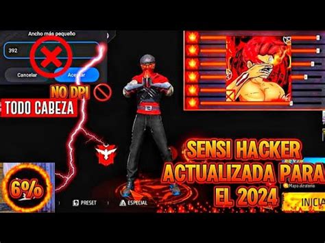 SENSI HACKER ACTUALIZADA BOTÓN PERFECTO SIN DPI PARA PEGAR TODO
