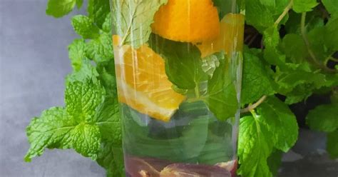 Resep Infused Water Jeruk Sunkist Daun Mint Anggur Oleh Rahayu