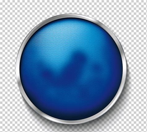 Circulo Azul Sombra Borde Gris Enrejado Png Klipartz