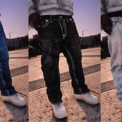 True Religion Sagged Jeans MP Male V1 1 GTA 5 Mod