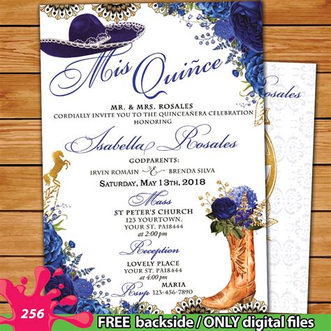 Invitaciones De Quince Años Para Editar Las Mejores Ideas De 60D