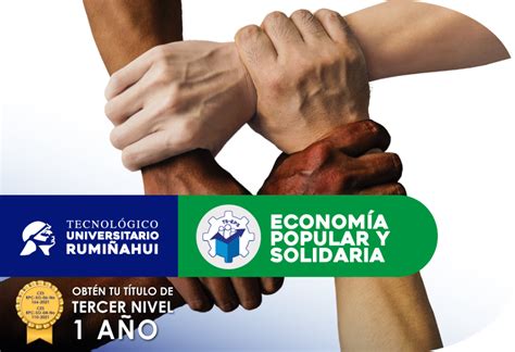 ECONOMÍA POPULAR Y SOLIDARIA Tecnológico Universitario Rumiñahui