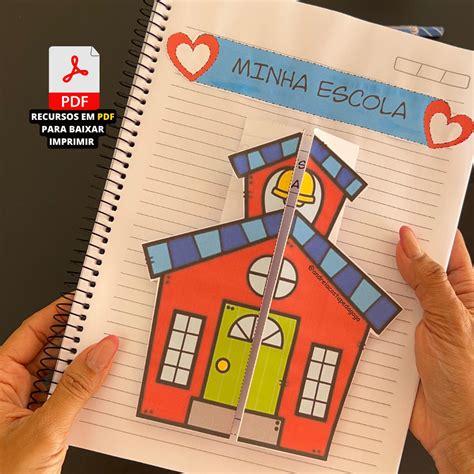 Dia da escola Atividade interativa Recursos Pedagogicos Andréia Costa