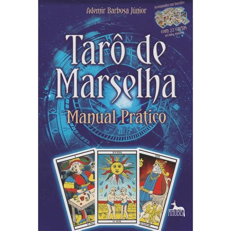Tarô de Marselha Manual Prático 22 Cartas Arcanos Maiores De