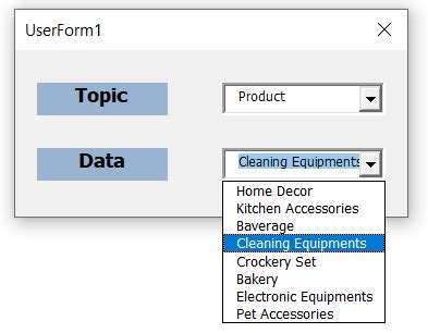 Using Excel Vba To Populate A Combobox From A Dynamic Range Methods