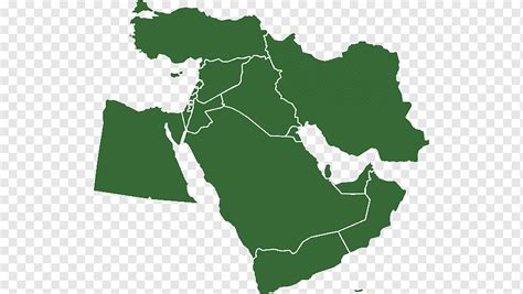 Middle East Map World Map People In The Middle East English Grass