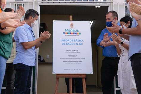 David Almeida inaugura Unidade de Saúde da Família na zona Norte e
