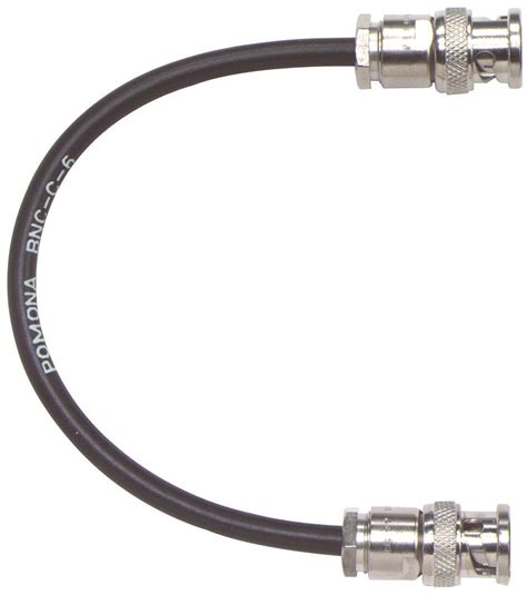 BNC C 18 Pomona RF Coaxial Cable Assembly BNC Plug To BNC Plug