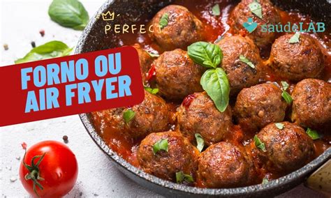 Bolinho De Carne Assado Na Air Fryer Receita Especial Para O Almo O
