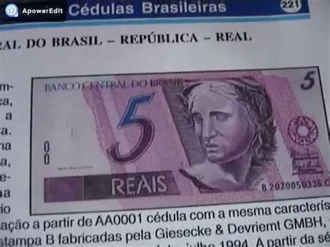 2 500 REAIS PODE VALER CEDULA DE 5 REAIS SERIE A A PRIMEIRA FAMILIA DO