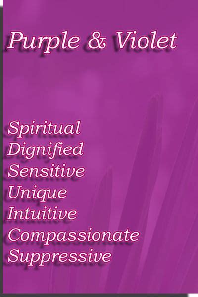 Color Purple Violet Meanings Affects Color Meanings Color
