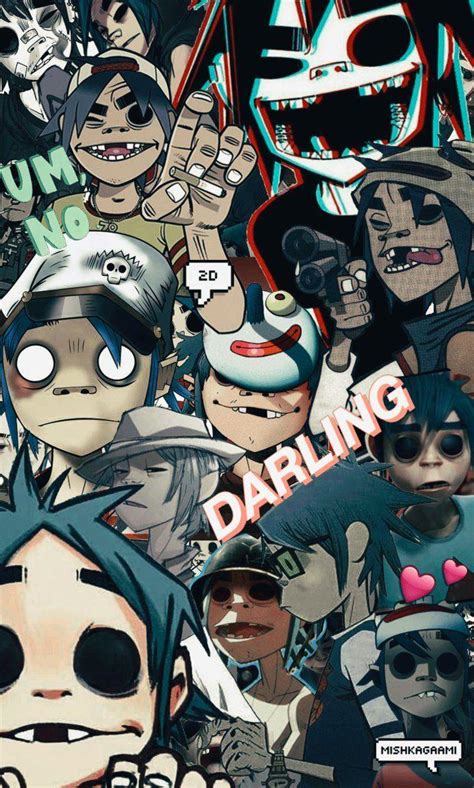 2D Gorillaz Wallpapers Wallpaper Cave