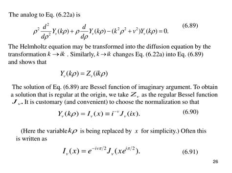 ppt chapter 6 bessel functions powerpoint presentation free download id 681317