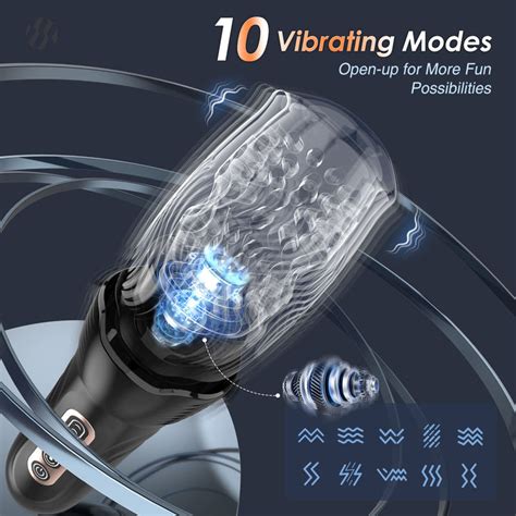 Thrusting And Rotating Male Masturbator With 10 Vibration Modes Sohimi
