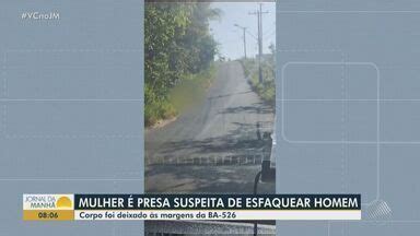 Jornal da Manhã Mulher é presa suspeita de matar homem a facadas e