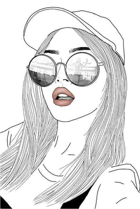 Coloriage Fille Ado A Imprimer GreatestColoringBook