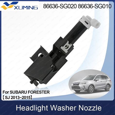 Xuming Front Bumper Headlight Washer Nozzle For SUBARU FORESTER SJ 2013